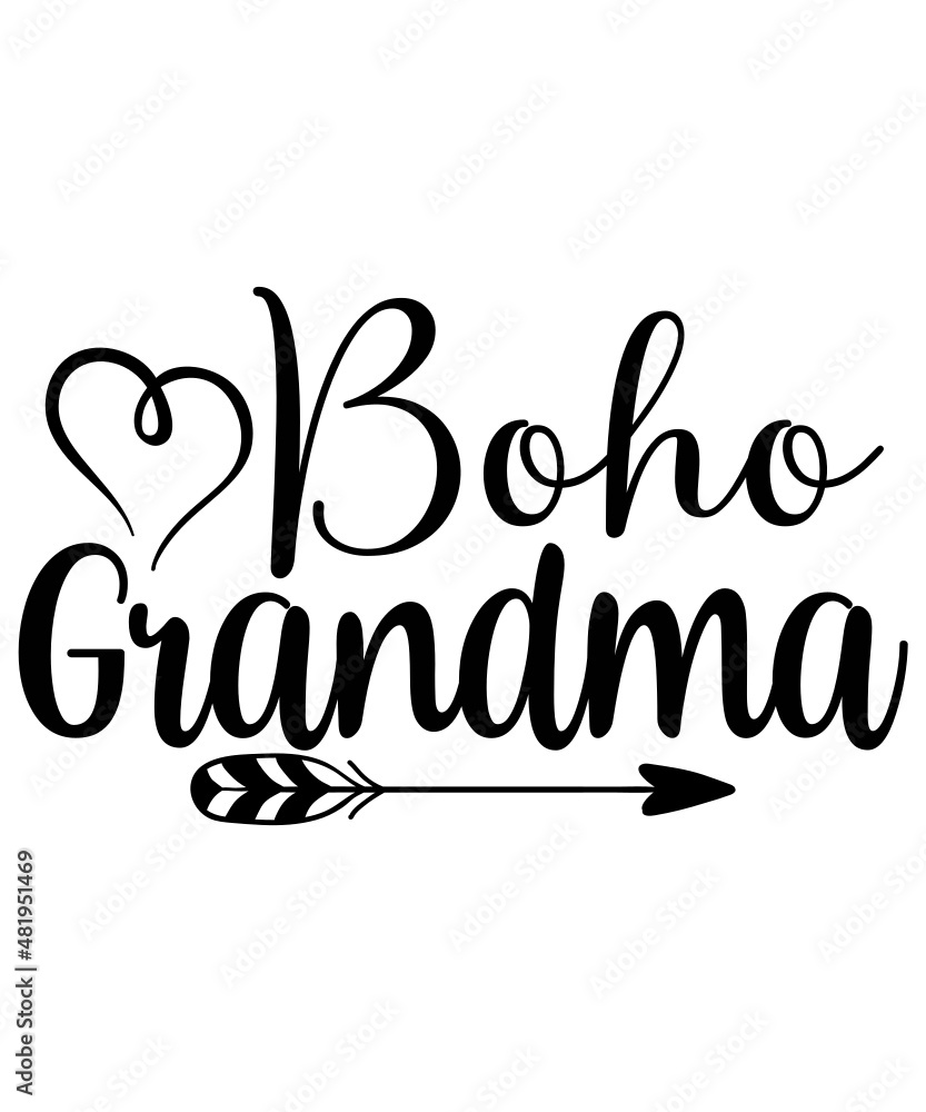 Grandma Svg Bundle, Granny Svg, Grandkids Svg, Grandmother Svg, Blessed ...