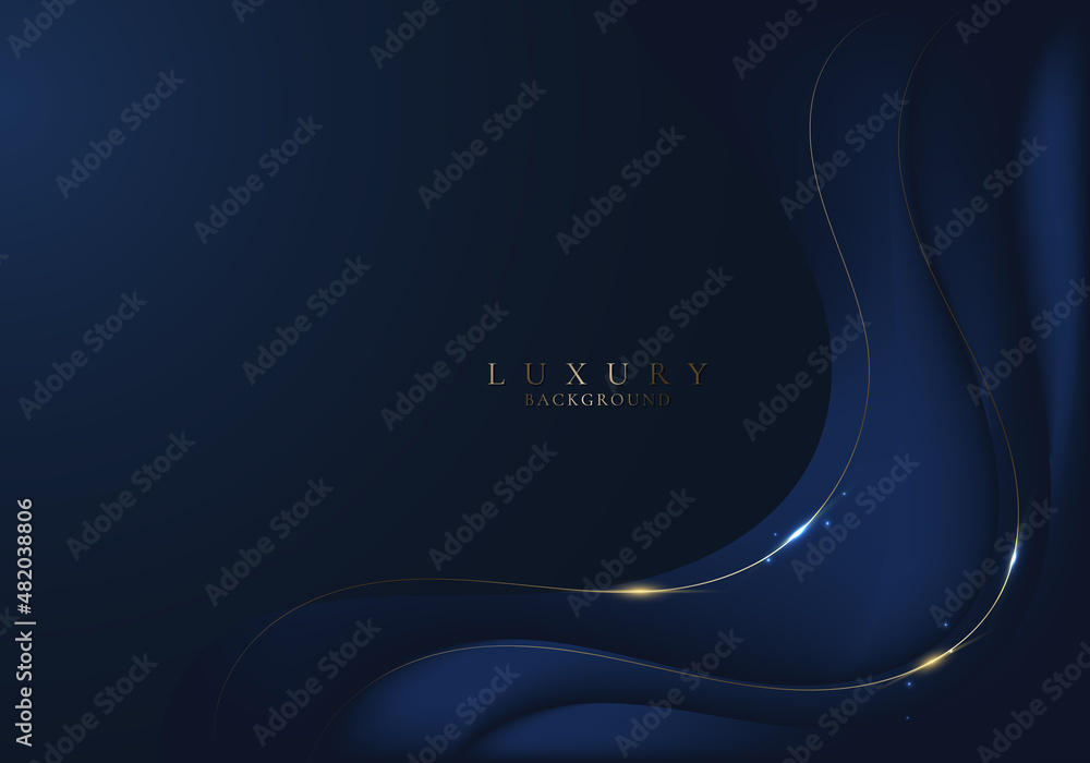 Abstract elegant dark blue wavy curve shape background Stock Vector ... Abstract elegant dark blue wavy curve shape background Stock Vector ...