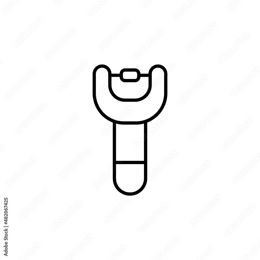 Shaver symbol hairclipper icon. vector illustration isolated on white ...