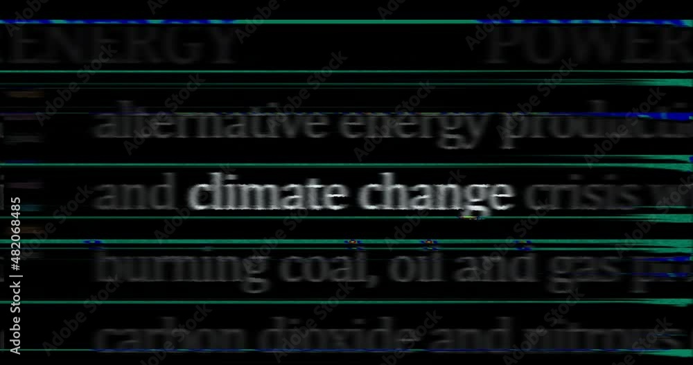 Headline news across international media with Climate Change global ...