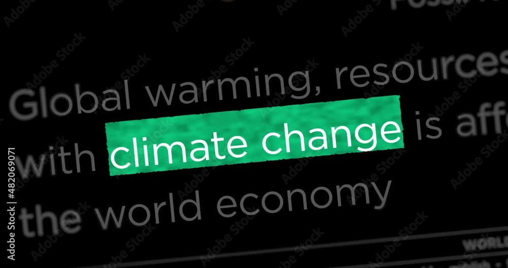 News titles across international web media with Climate Change global ...