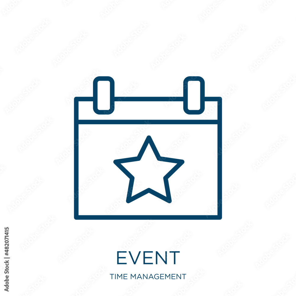 Event Icon Vector