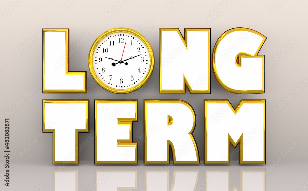 Long-Term Clock Longevity Lasting Impact Effect Eternal Forever 3d ...