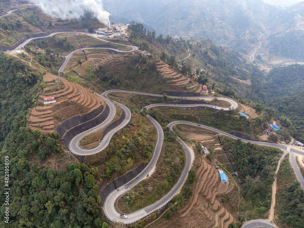 BP Highway in Nepal Stock Photo | Adobe Stock