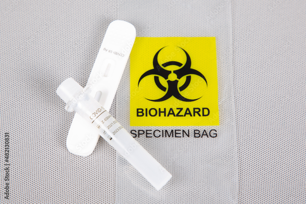 test kit nose for viral disease COVID-19 coronavirus COVID 19 rapid pcr ...