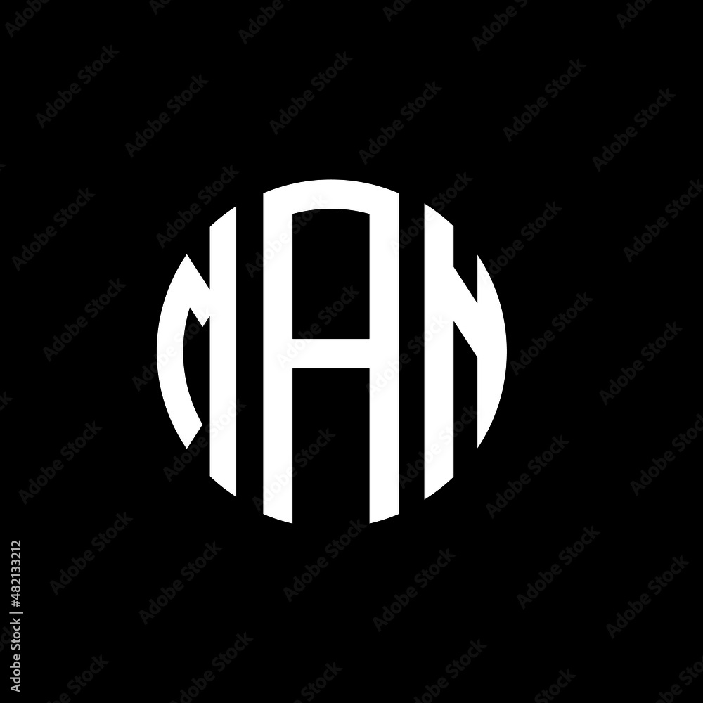 MAN letter logo design. MAN modern letter logo with black background ...