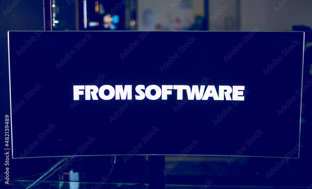 monitor logo From Software software house producer of video games ...