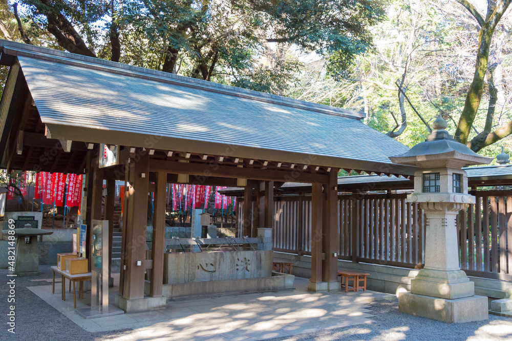 Tokyo, Japan 16 Jan, 2017- Nogi Shrine in Tokyo, Japan. Nogi Shrine is ...