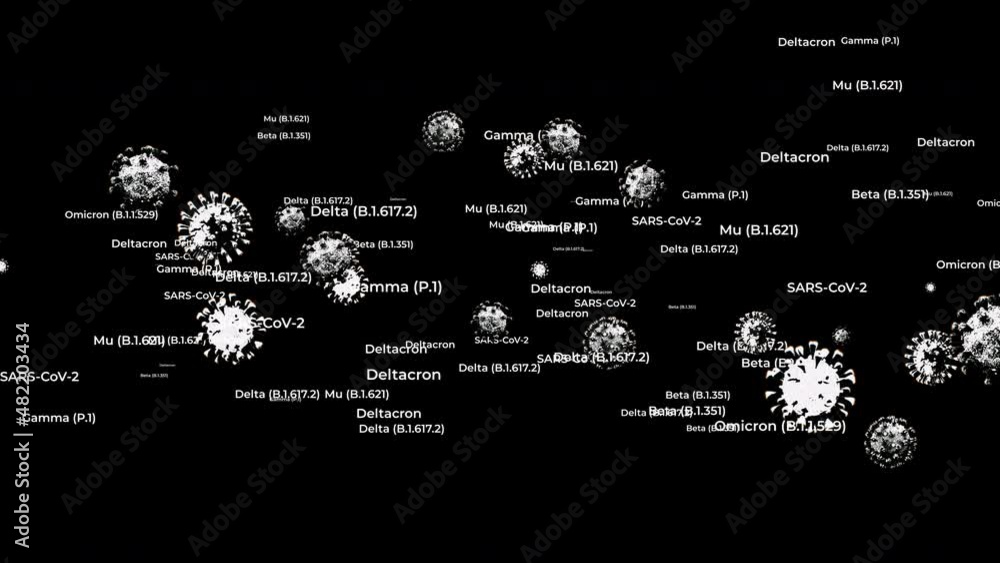 Covid-19 Infographic 4k Background Loop Stock Video | Adobe Stock