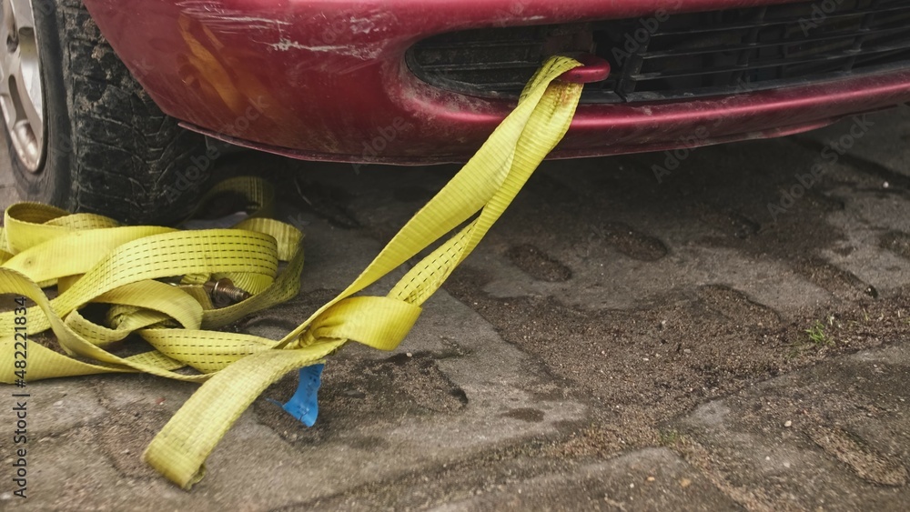 Broken Towing Straps