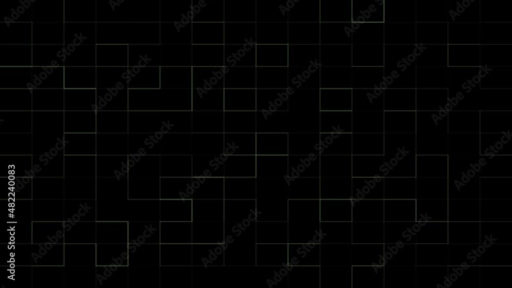 Vidéo Stock Field Of Rectangles Loop . Abstract rectangles background ...