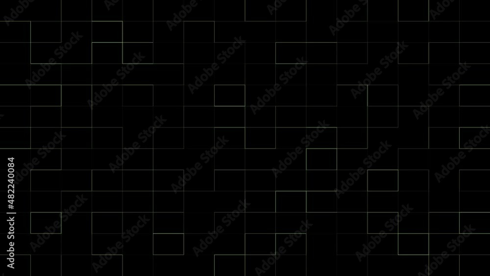 Vidéo Stock Field Of Rectangles Loop . Abstract rectangles background ...