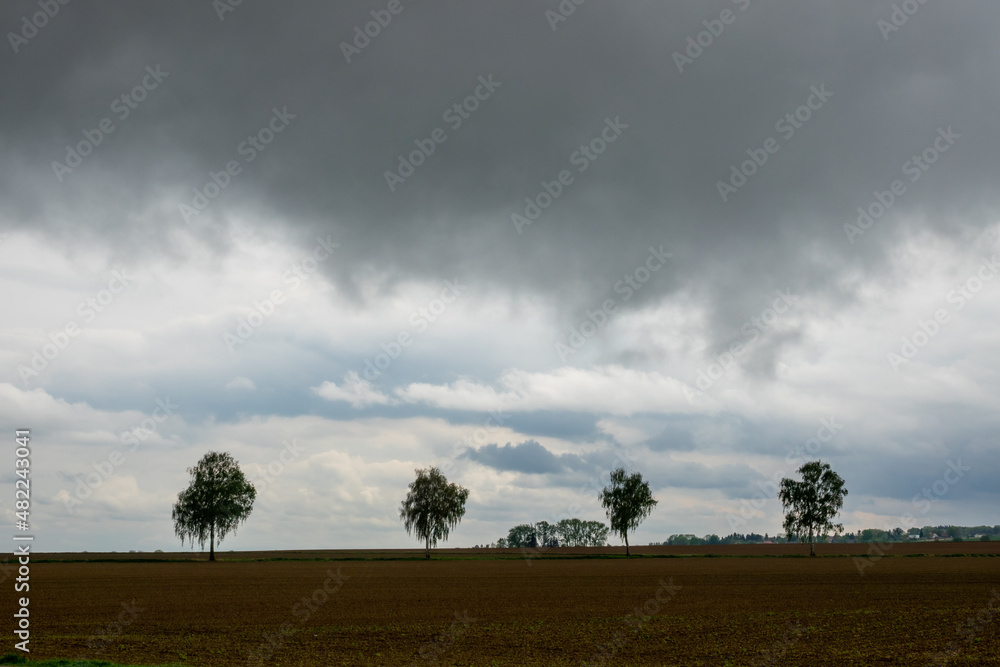 Cloud images with rain clouds and storm clouds in the landscape Stock ...