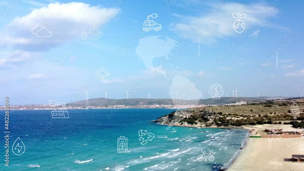 Environmental technology concept. Sustainable development goals. SDGs ...