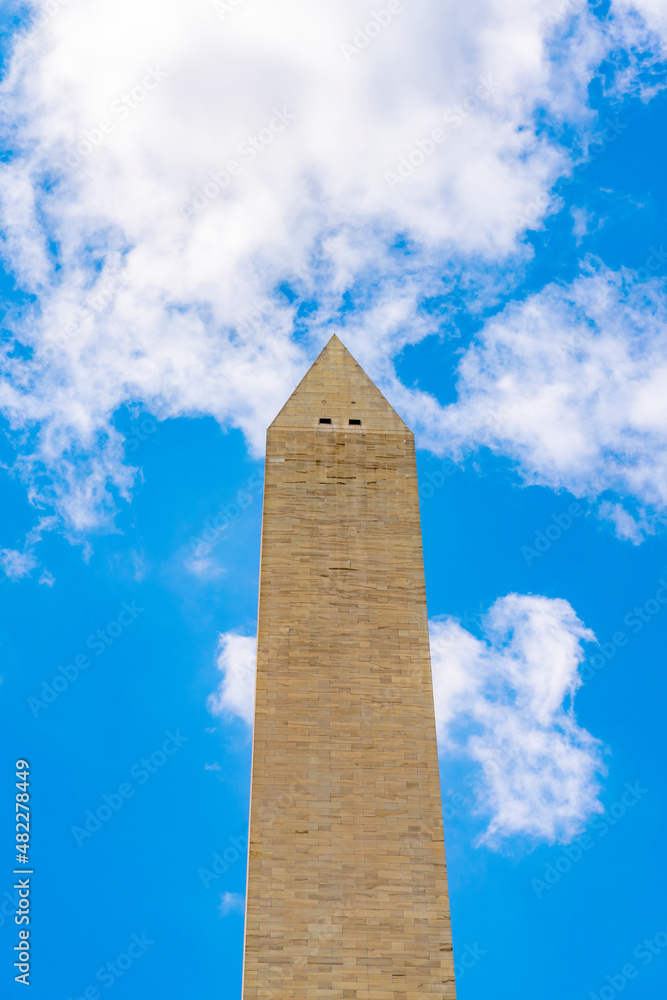 The Washington Monument is an obelisk on the National Mall in ...