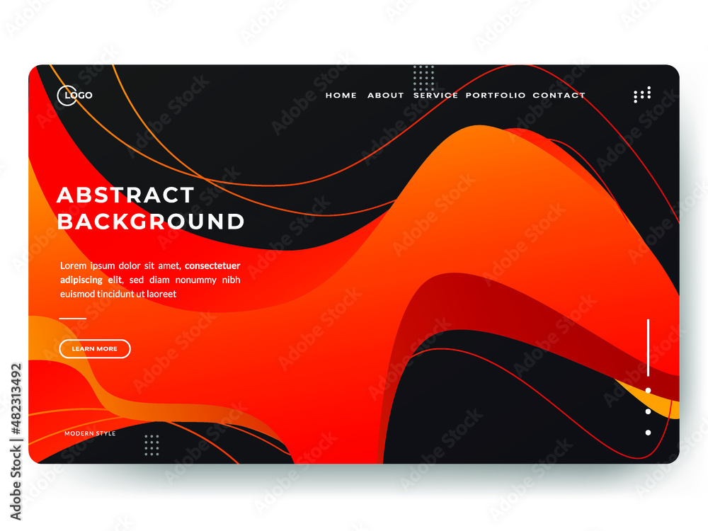 Black Background Design 3d