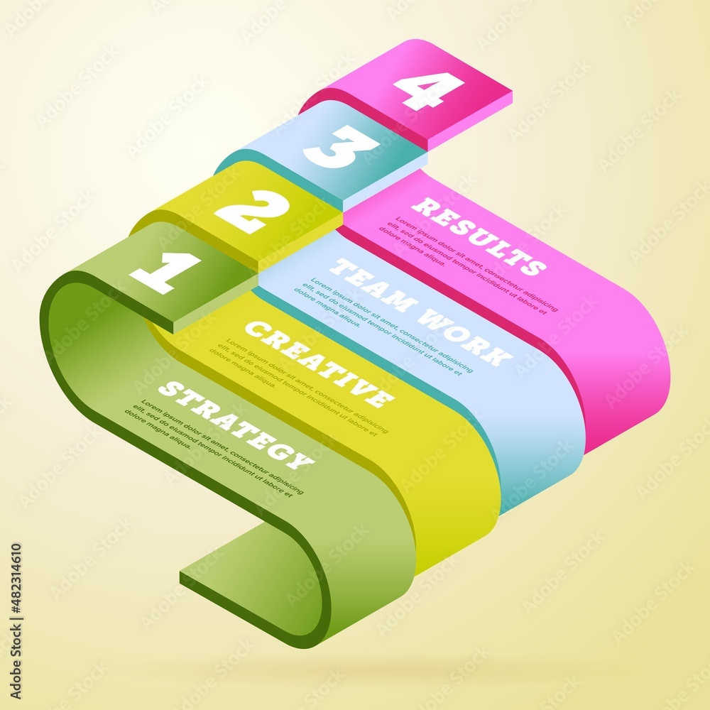 Infographics stage to business project success. Plan with step for ...