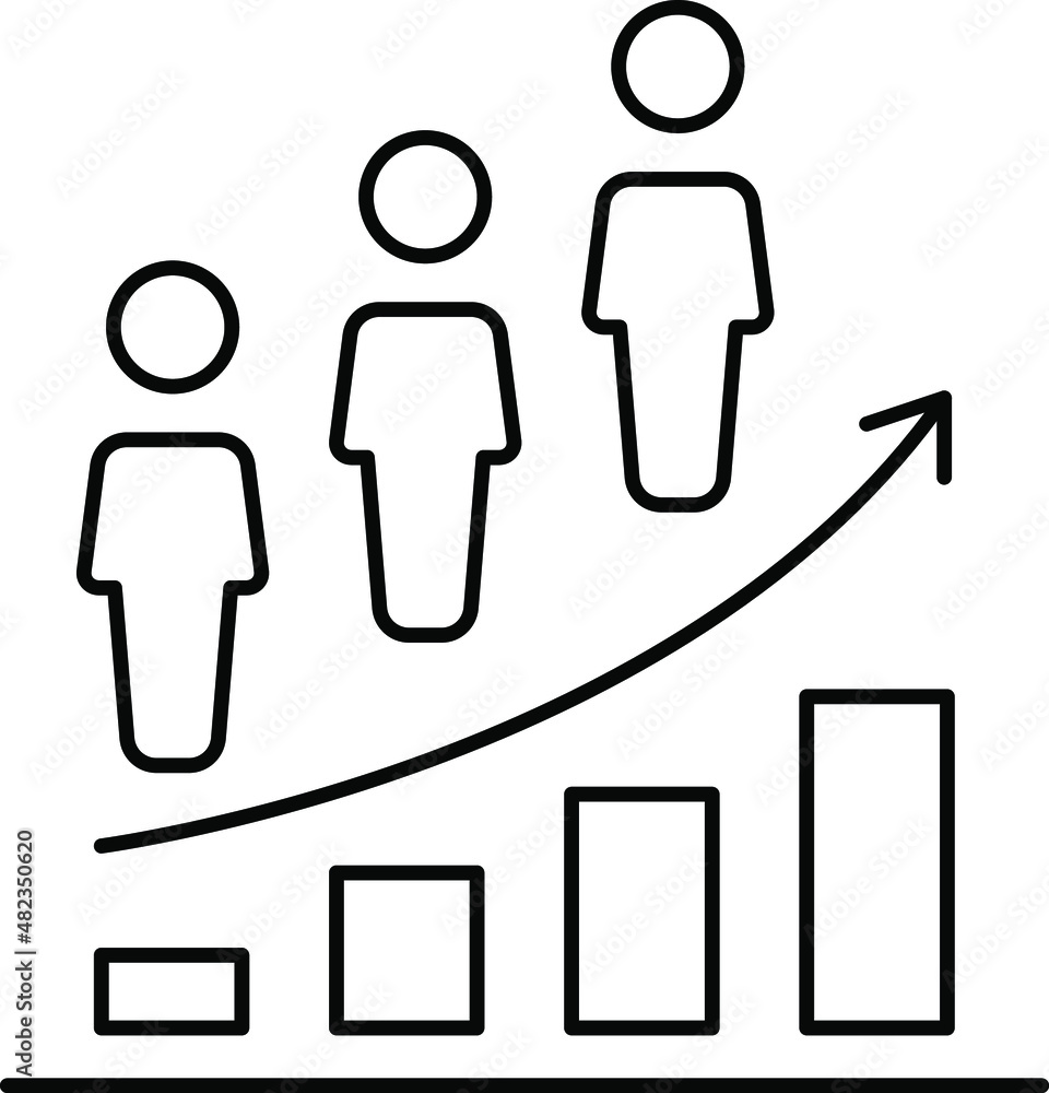 Population Growth Icon Increase Social Population Growth Icon population-growth-icon-increase-social-population-growth-icon