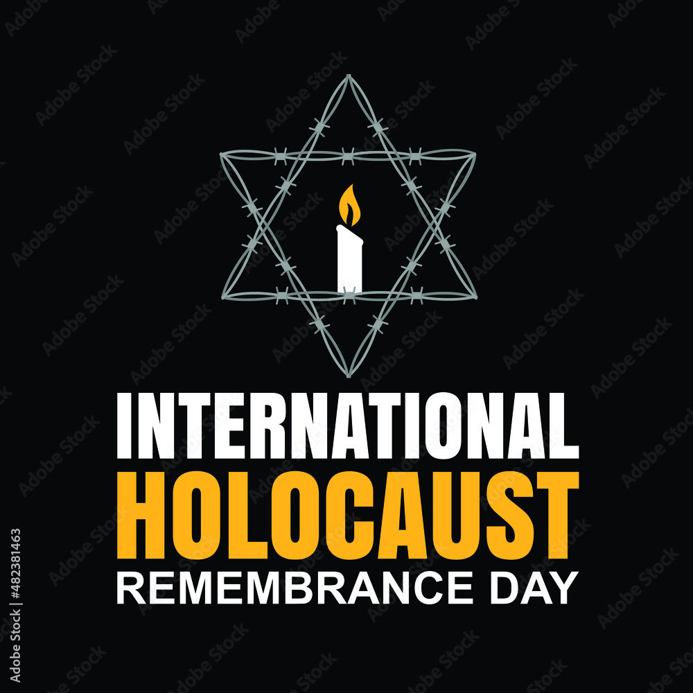 International holocaust remembrance day 27 january, Yellow Star of ...