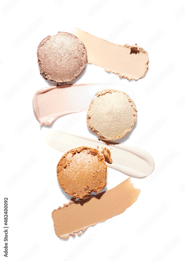 Liquid makeup highlighter, concealer and tone foundation with eye ...
