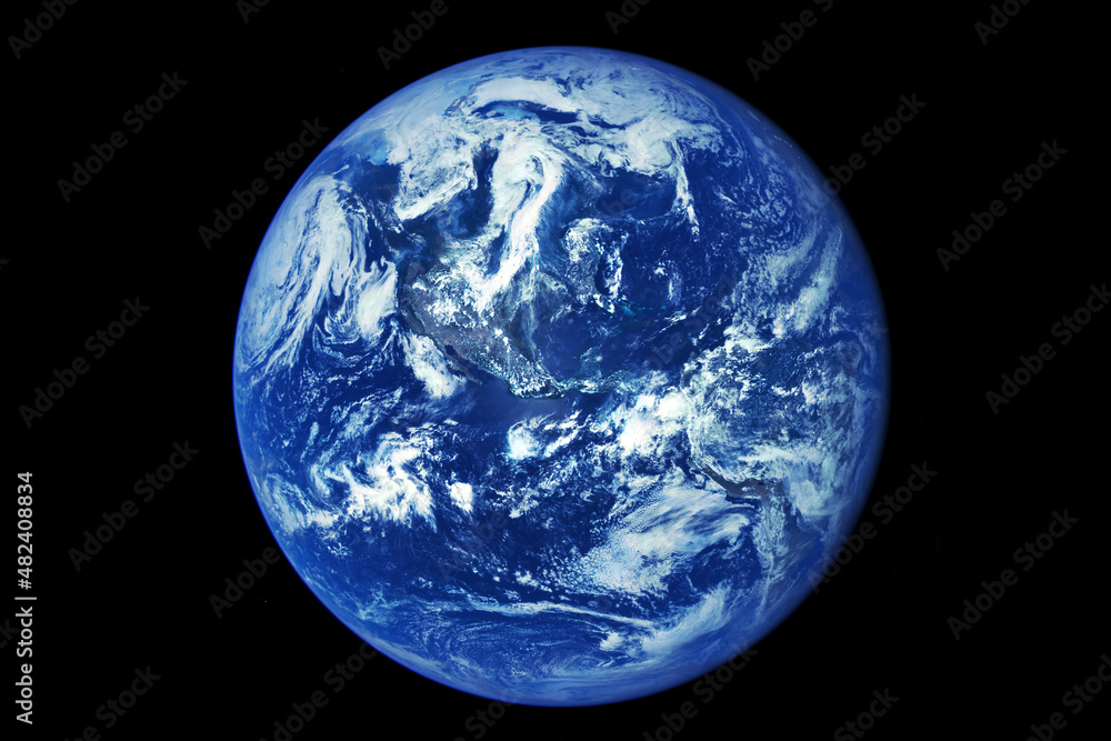 Planet Earth from the water side. Elements of this image furnished by ...