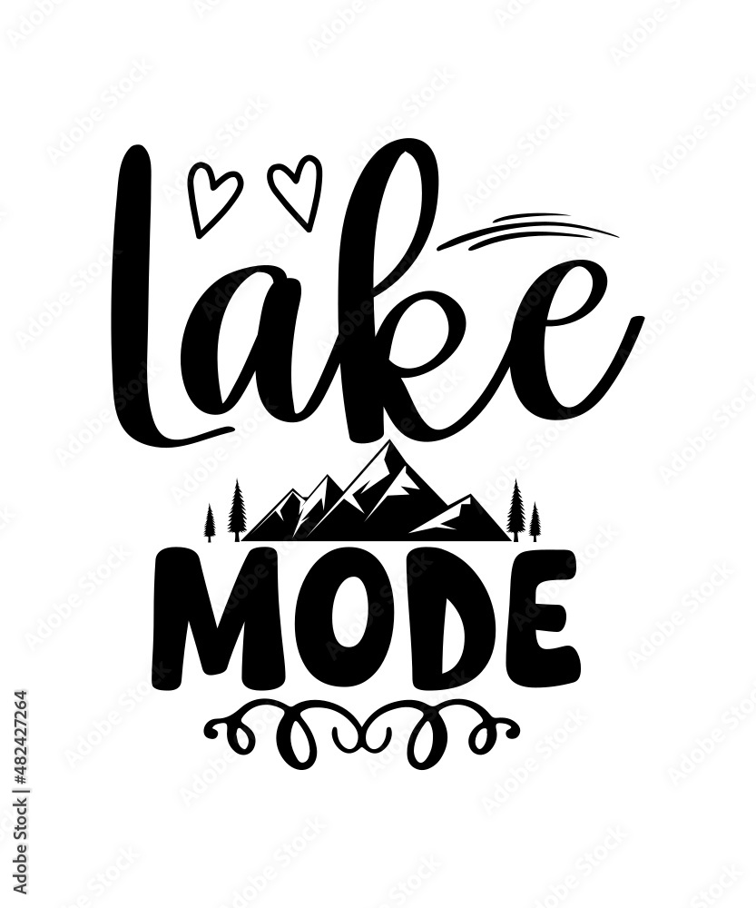 LAKE SVG BUNDLE, Love Lake, Love Lake Svg, Lake Rules Svg, Salty Lake ...
