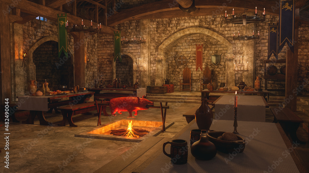 Medieval Dining Hall