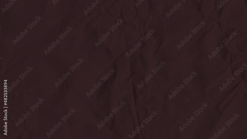 Video background, chocolate colored wrinkled paper texture background ...