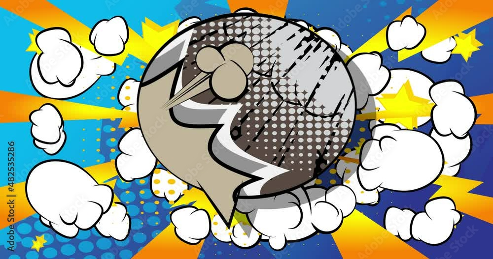 Retro comic style pop art background. Manga cartoon backdrop stock ...