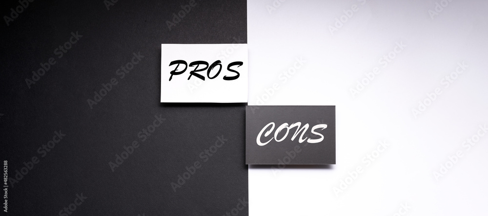 pros and cons decision making background ,for and against black and ...