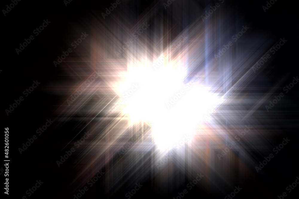 .Rainbow distortion refraction swirl leaks overlay background. Abstract ...