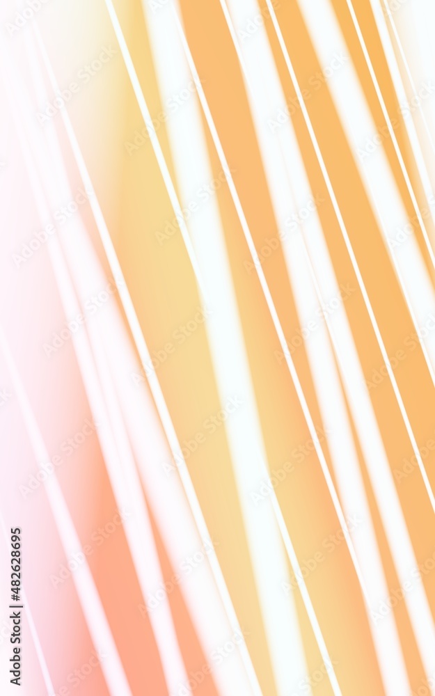 Orange color line technology texture vertical design Stock Illustration ...