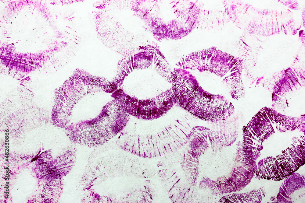 Lots Of Lips Background