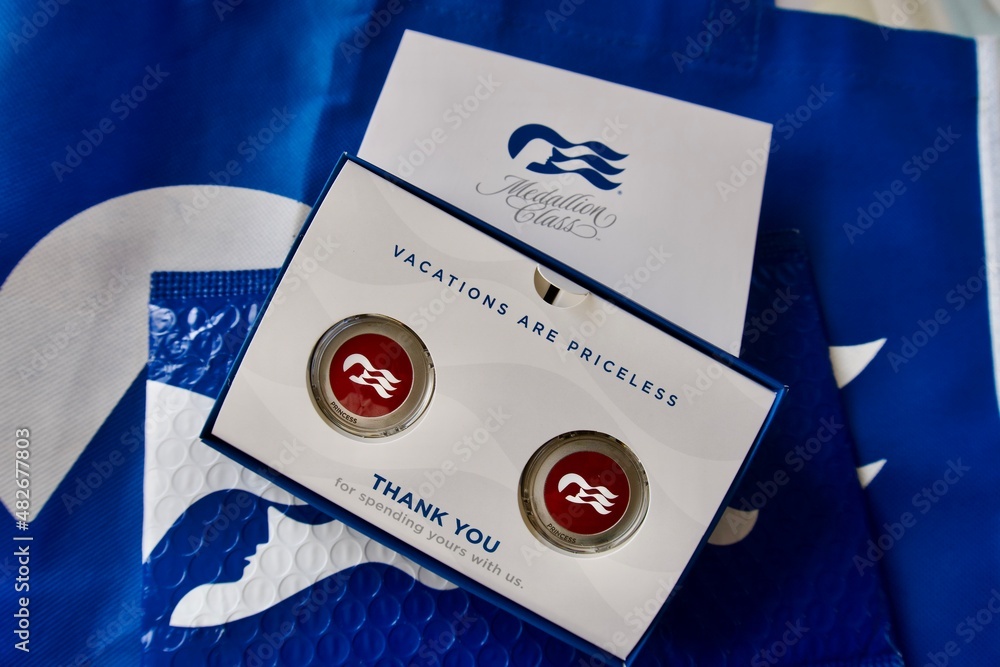 Princess Medallions. Princess Cruise Line's Medallion, a quarter-sized ...