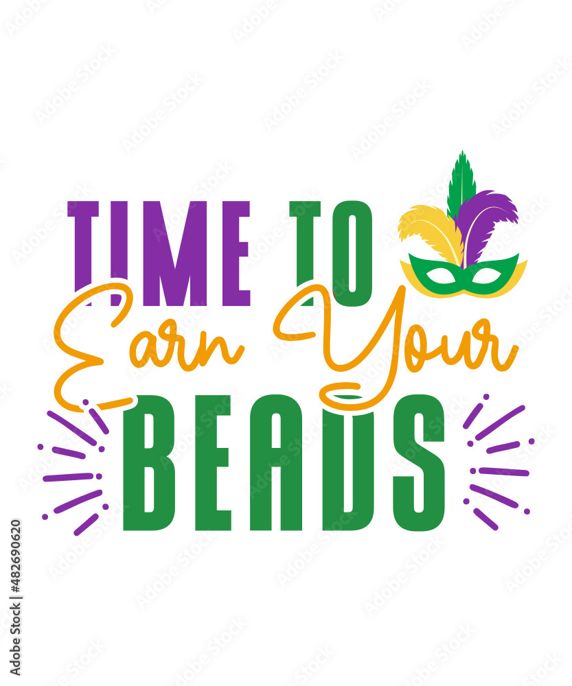 Mardi Gras SVG Bundle, PNG Bundle, Fat Tuesday Carnival, Beads Bling ...