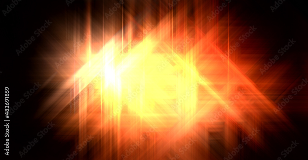 .Rainbow distortion refraction swirl leaks overlay background. Abstract ...