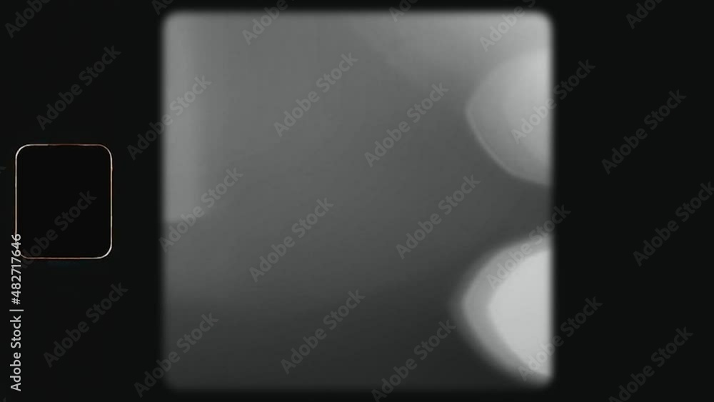 Looping film frame element. Old retro vfx effect with details ...