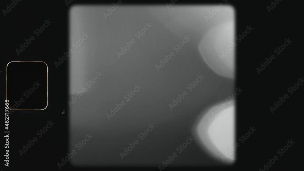 Looping film frame element. Old retro vfx effect with details ...