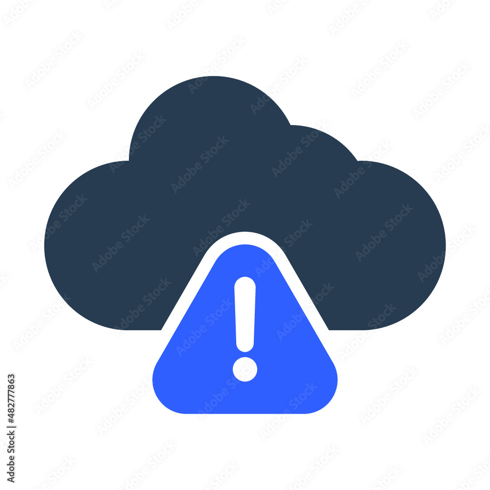Weather alert icon Stock Vector | Adobe Stock