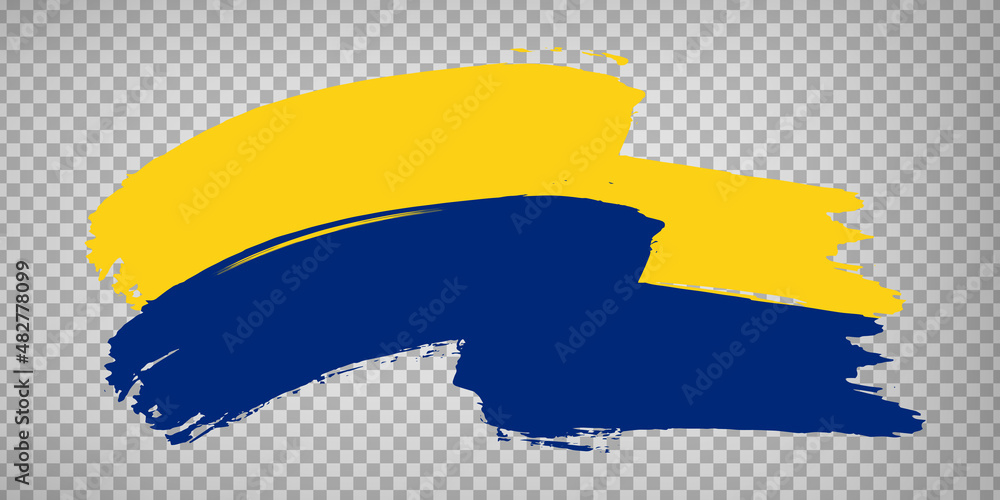 Flag Perlis brush strokes. Waving Flag of Perlis State on transparent ...