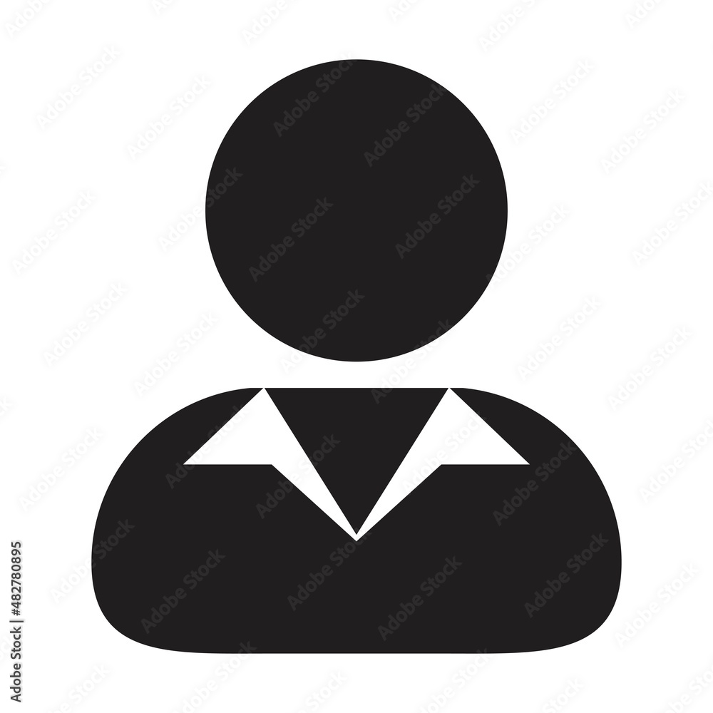 Supervisor icon vector male user person profile avatar symbol for ...