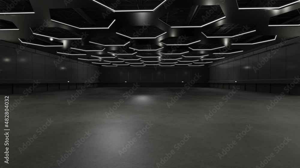 Motion Empty hall exhibition.Backdrop for exhibition stands,booth ...