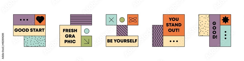 Vector Quotes Templates Stock Vector | Adobe Stock