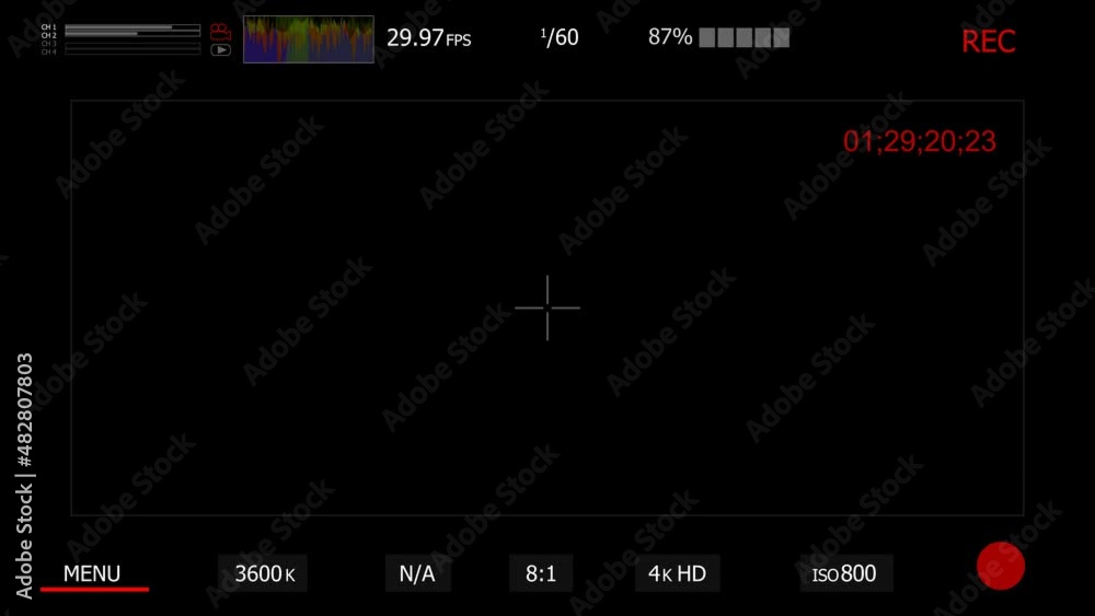 Camera vewfinder HUD.Technology camera vewfinder HUD data display.PNG ...