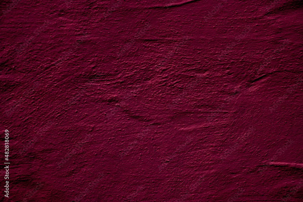Crimson colored wall background with textures of different shades of ...