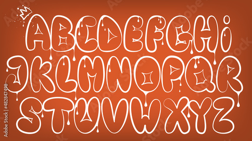 Graffiti Bombing Letters