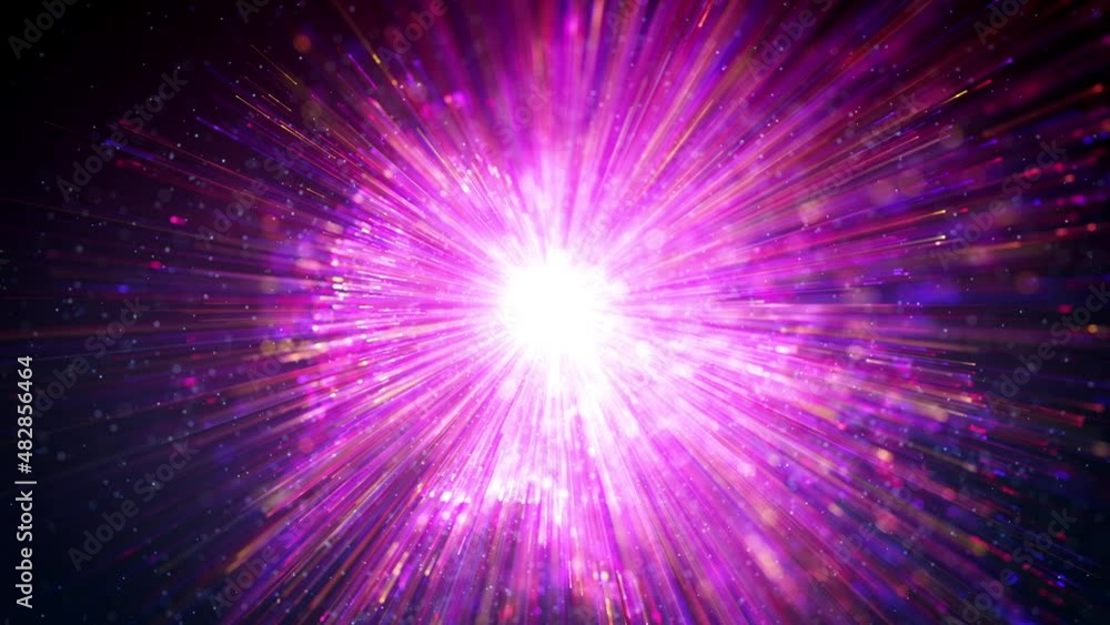 Shockwave Explosion Background Fx Loop/ 4k animation of an abstract ...