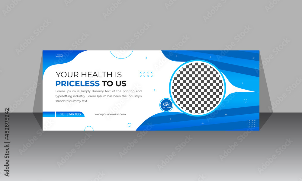 Medical Cover Design Template Set, Corporate Business Social Media ...