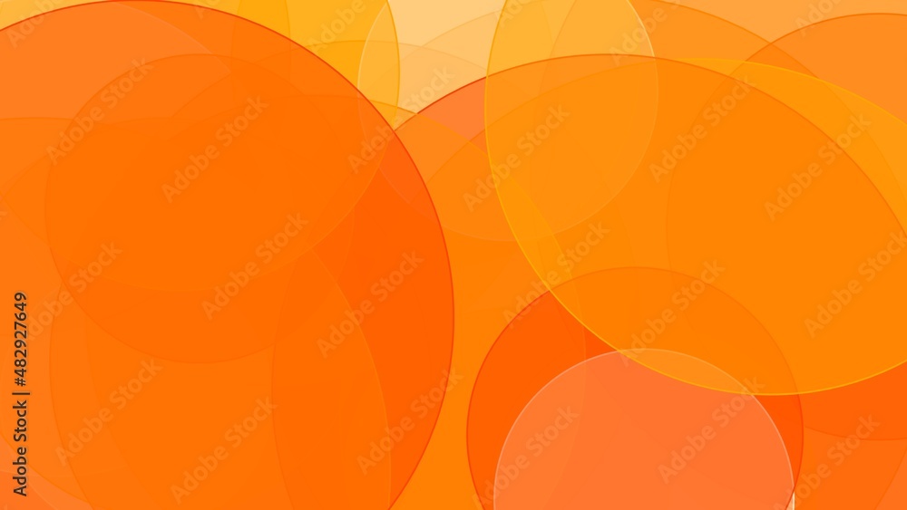 Abstract orange circles with white background Stock Illustration ...