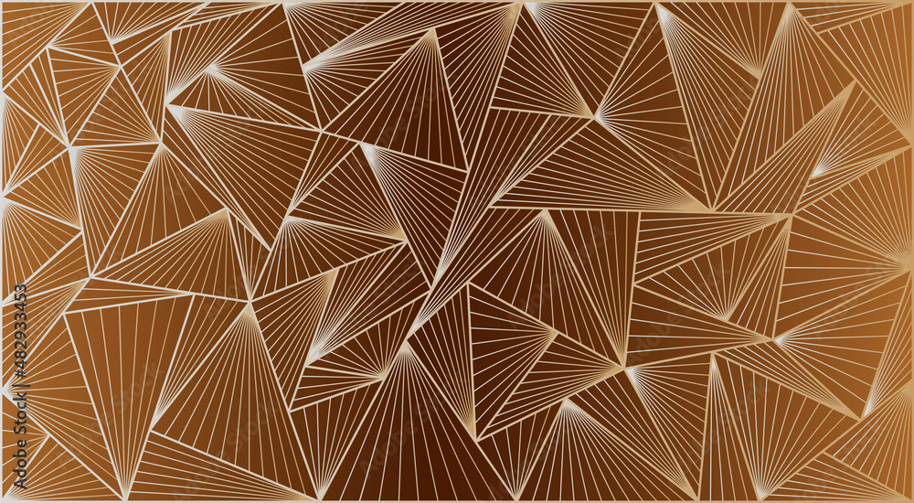 Special luxury golden background, graphic wallpaper. The combination of ...